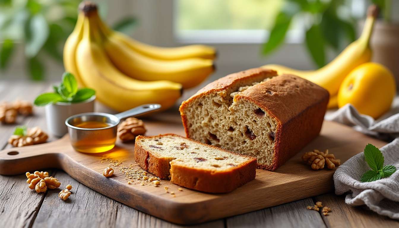 Pain aux bananes 2025 : bienfaits, calories, conseils nutrition