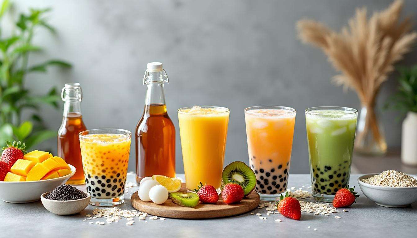 Nutrition du Bubble Tea 2025 : Ingrédients et Alternatives Saines